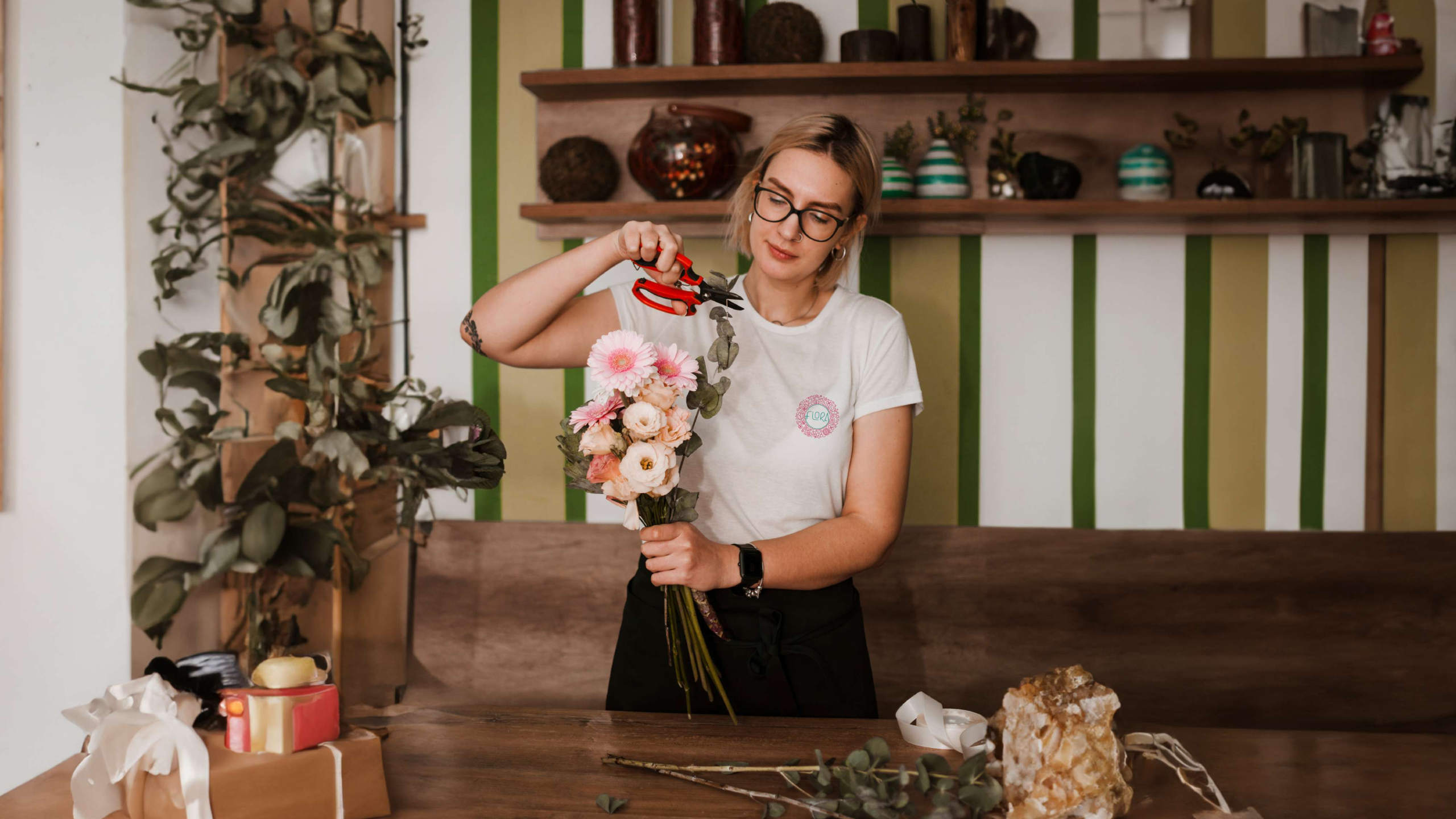 Flora - Brand Identity - Digital Marketing Company - Graphic design ...